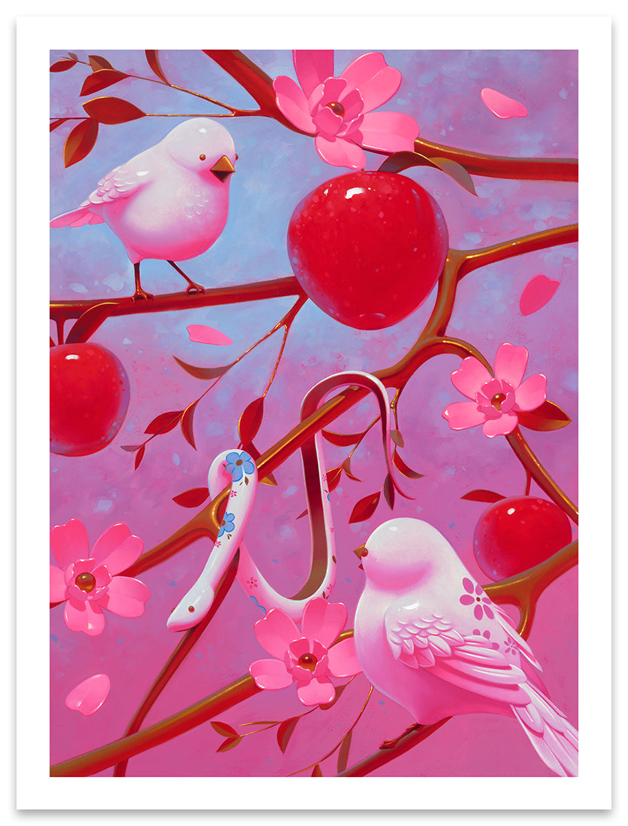 Megan Ellen MacDonald - "Crab Apple" print – Hashimoto Contemporary