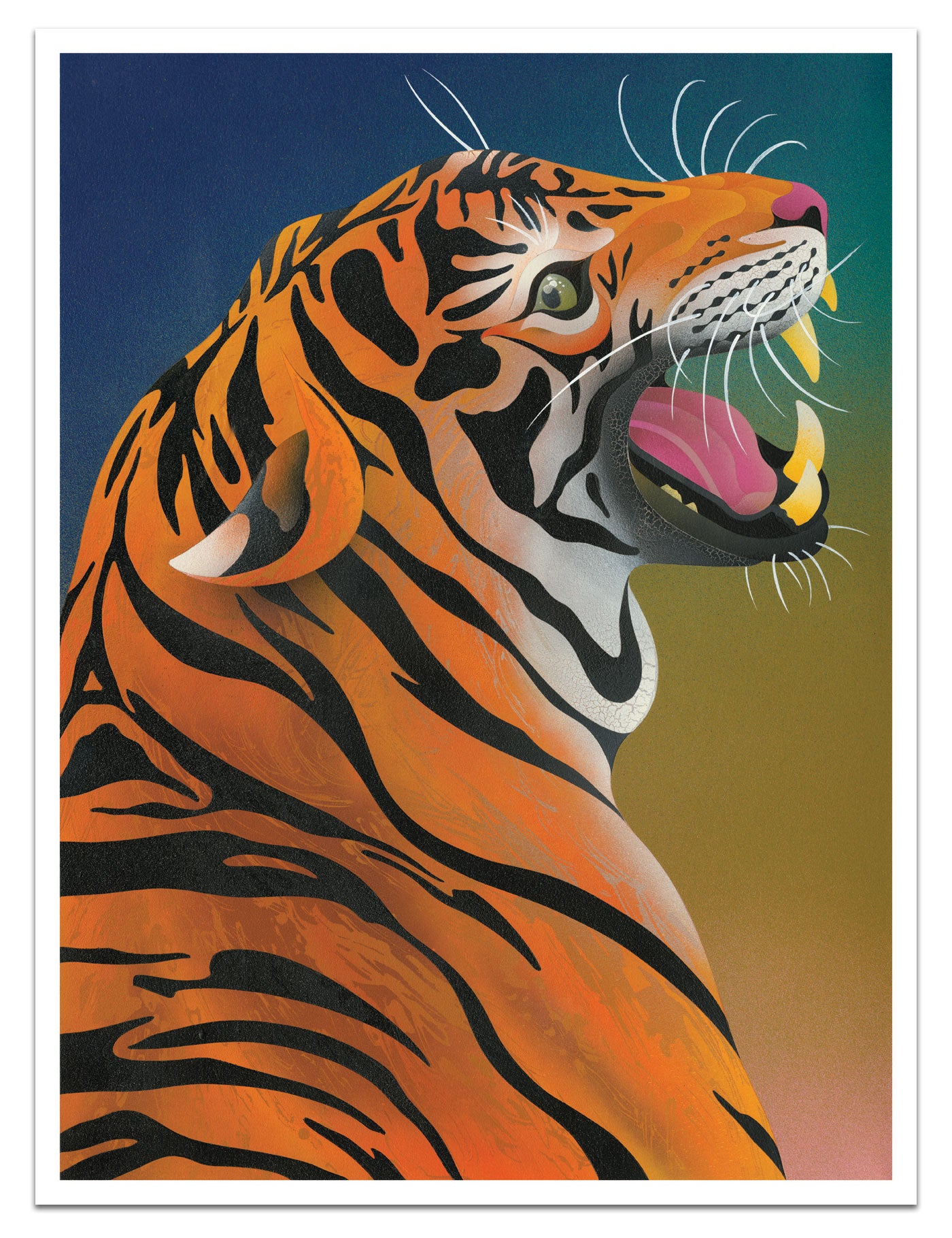 Chinese Tiger Print
